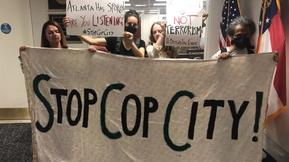 Atlanta Effort to Get “Stop Cop City” on Nov. Ballot Successfully ...