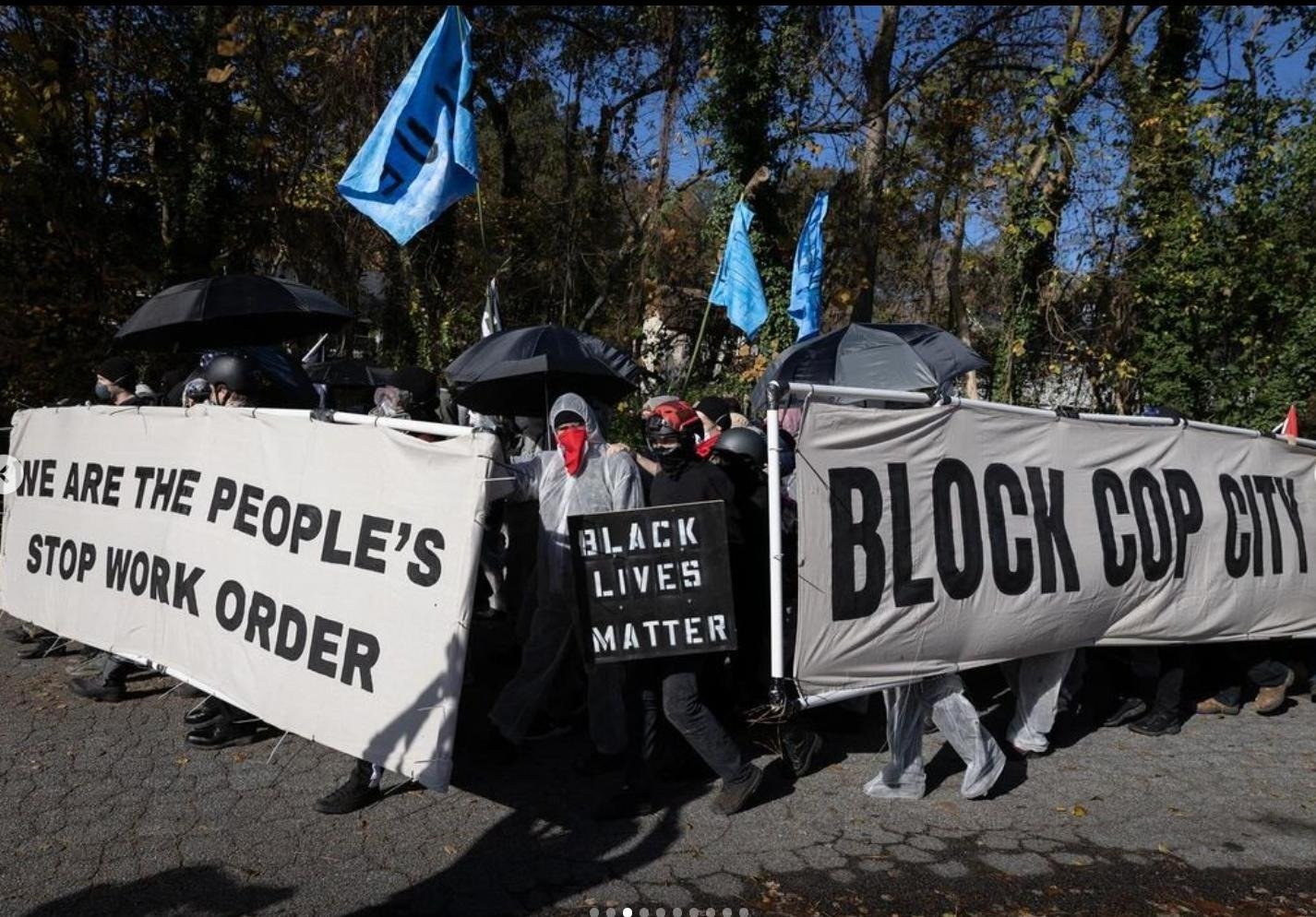 Cop City Protesters Tried to Plant Trees. Atlanta Police Beat Them for ...